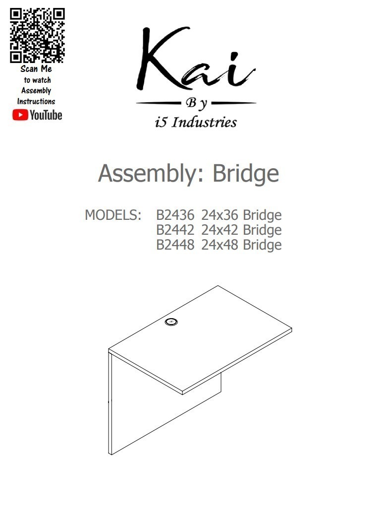 Kai Bridge Shell Assembly Instructions - i5 Industries